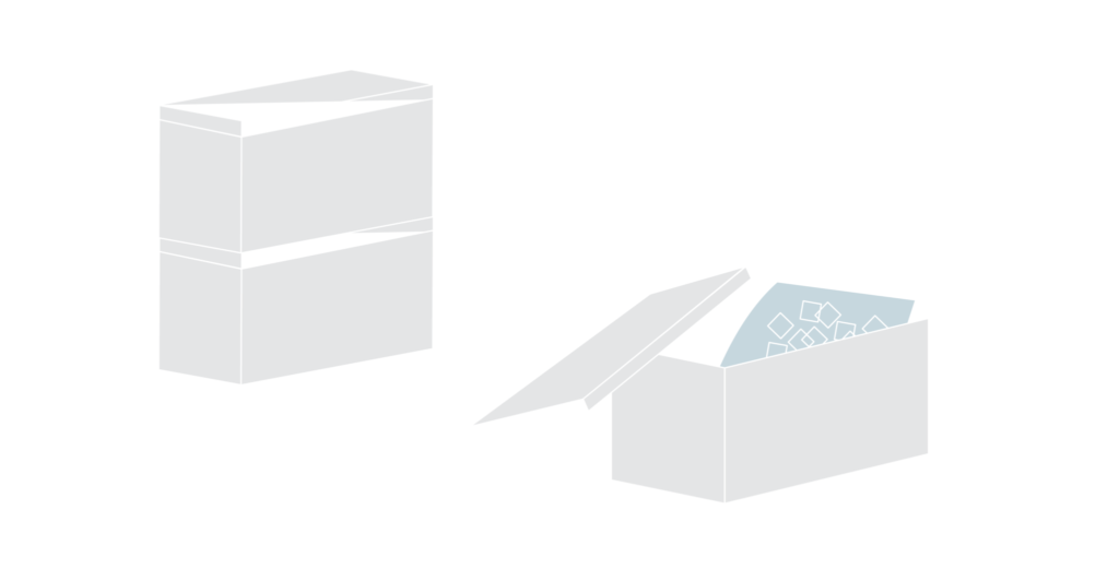 Insulated boxes or tempex boxes to keep your ice cool - Icelander